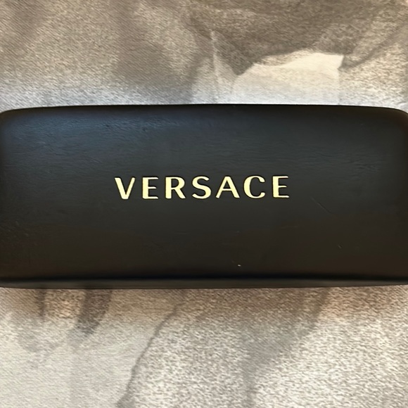 Versace | Accessories | Versace Hardshell Eyeglass Case | Poshmark